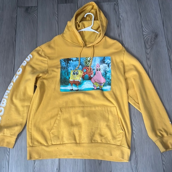 Nickelodeon | Jackets & Coats | Spongebob Hoodie Large | Poshmark